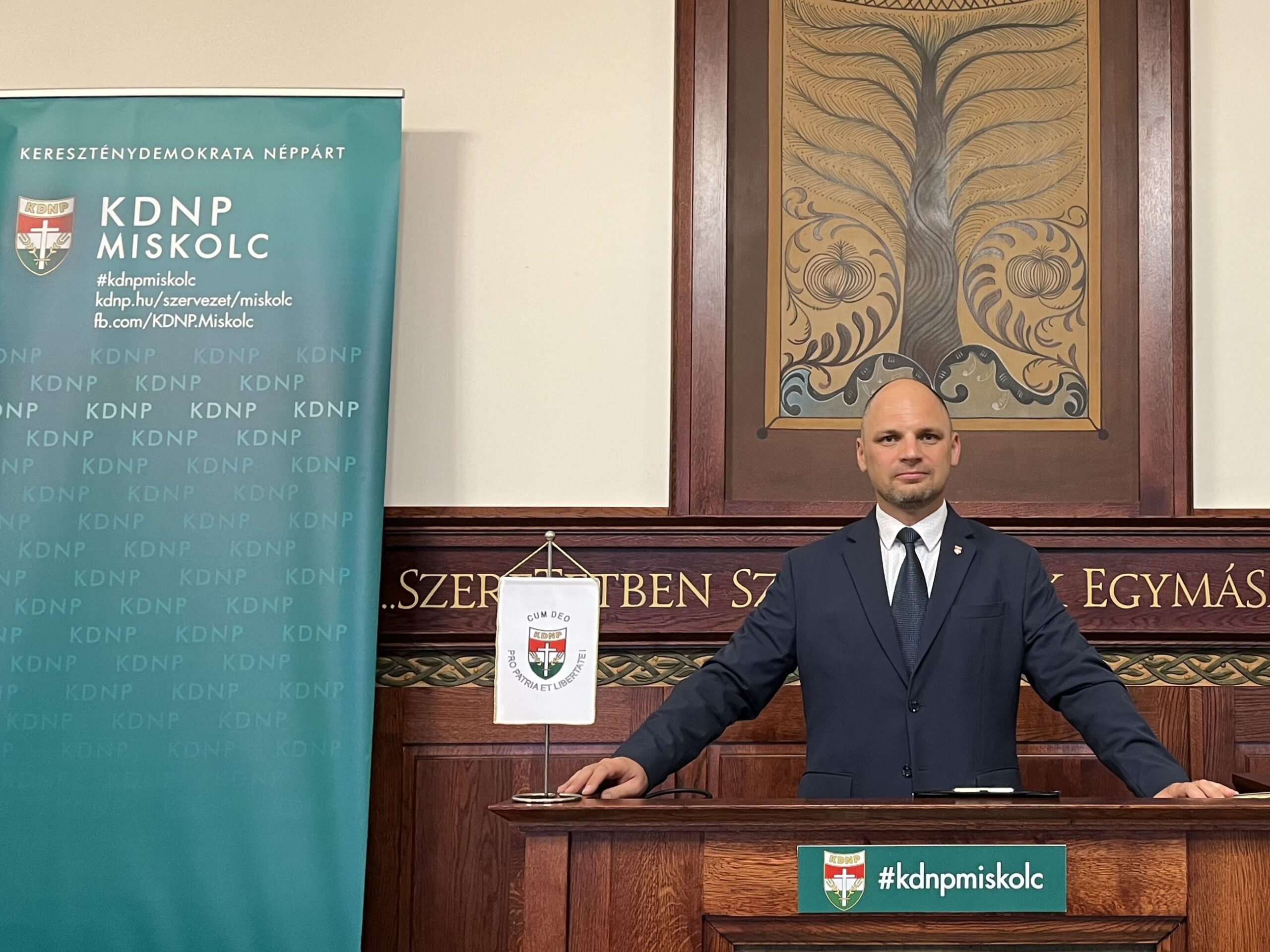 Továbbra is Molnár Péter vezeti a miskolci KDNP-t - Vasárnap.hu