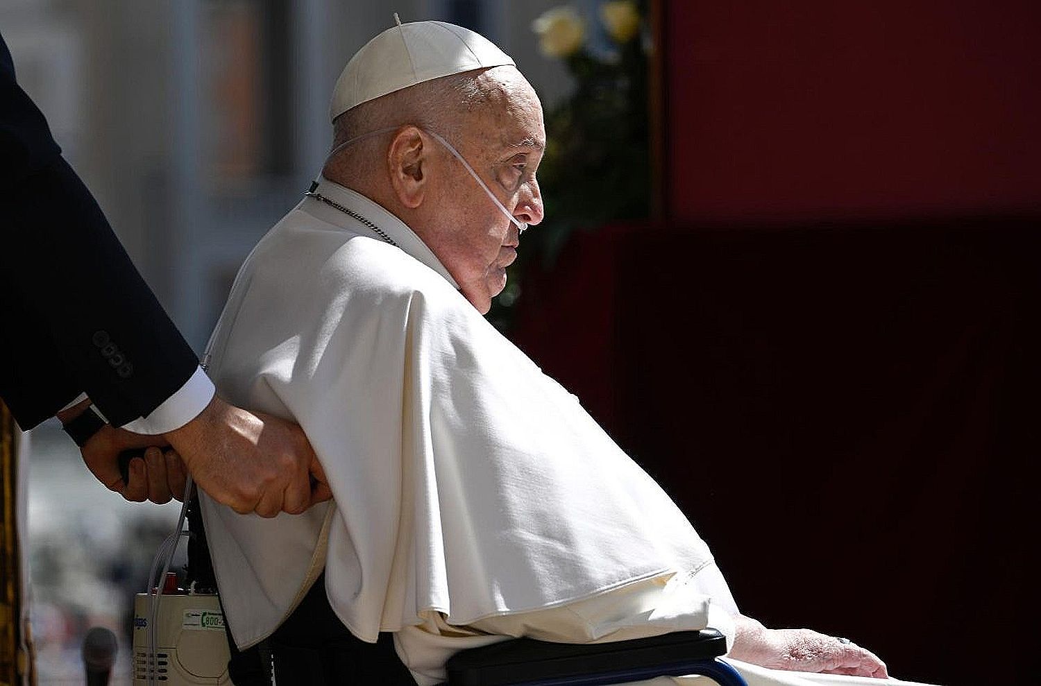 Ferenc pápa meglepte a híveket: megjelent a Szent Péter-bazilikában ...