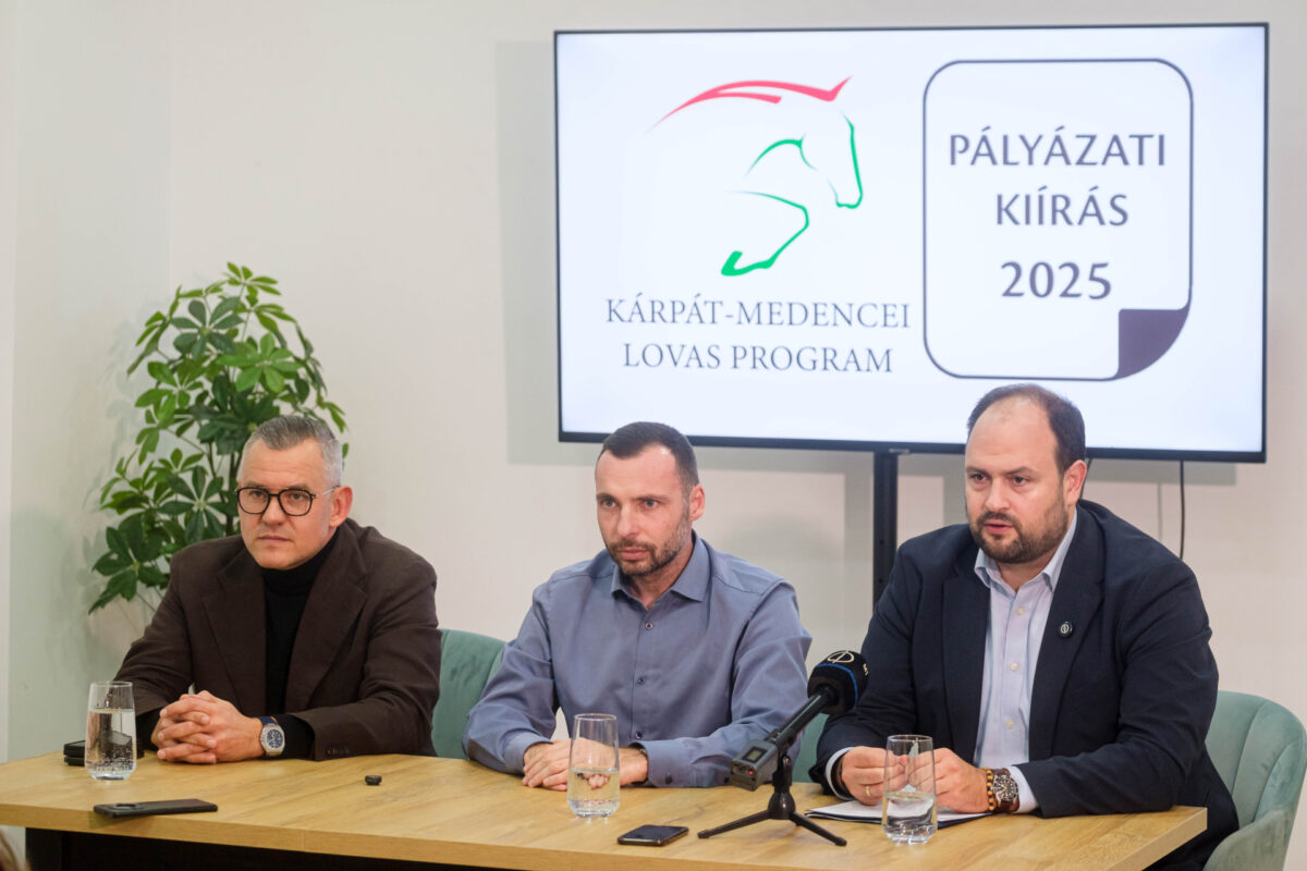 Nacsa Lőrinc: Hatvan lovasegyesületet támogatunk a Kárpát-medencei ...