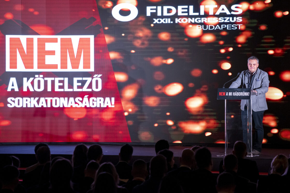 Fidelitas kongresszus - „Igen a magyar nemzetre, igen a magyar ...