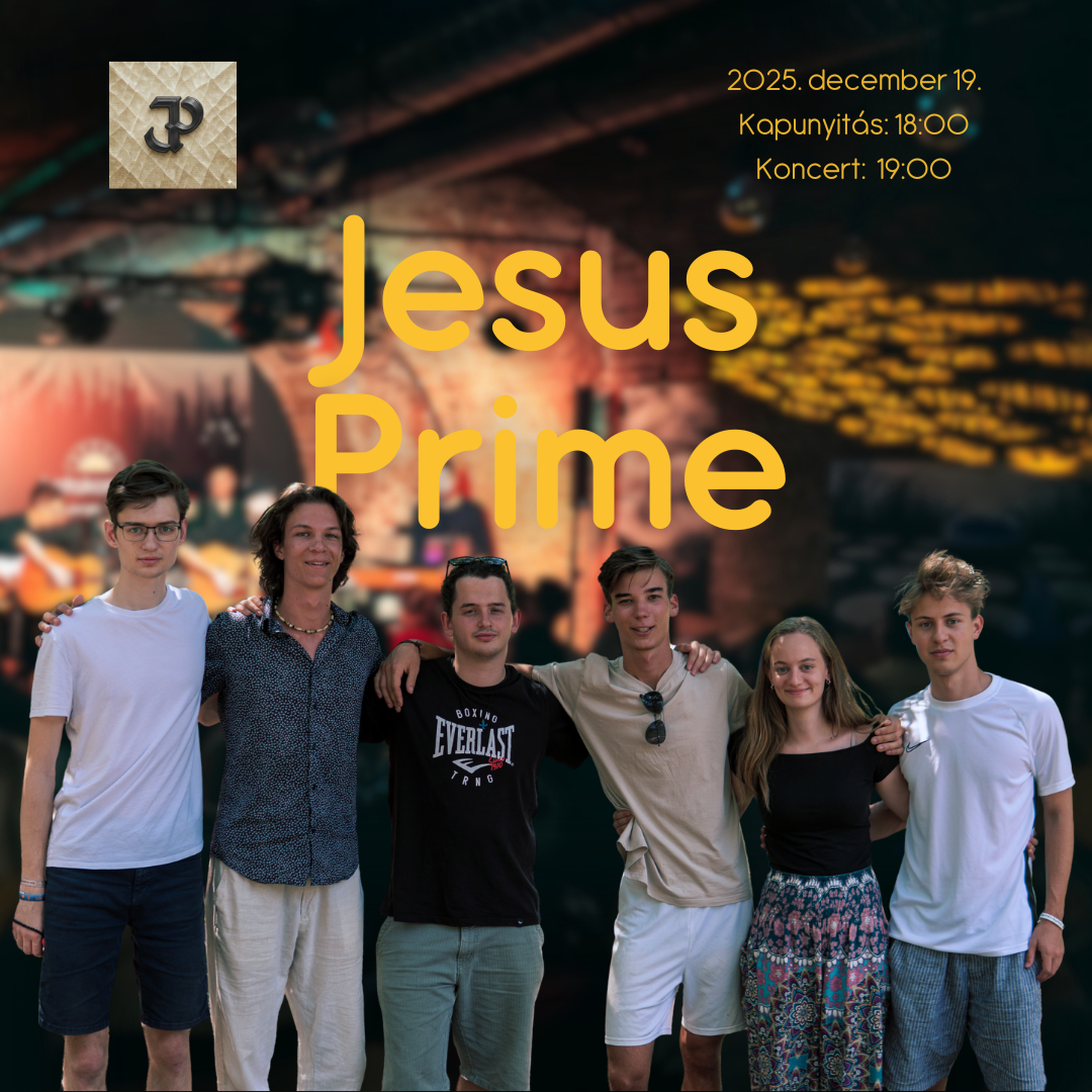 Az újgenerációs Jesus Prime Band első koncertjére készül a Katakombában ...